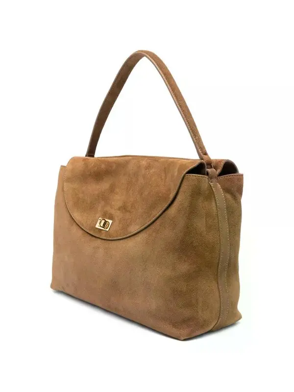 Sandro Le Grand Bazaar Suede Tote Bag