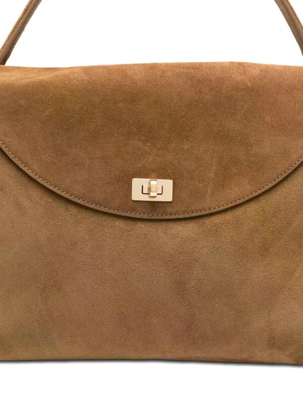 Sandro Le Grand Bazaar Suede Tote Bag
