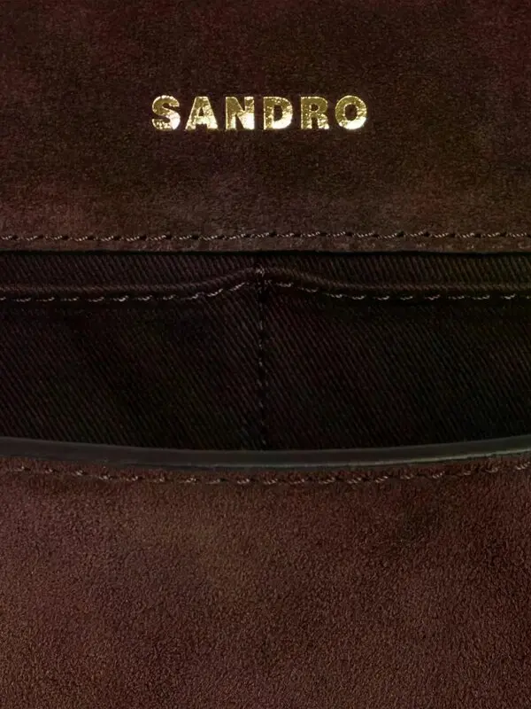 Sandro Le Grand Bazaar Mini Shoulder Bag - Brown