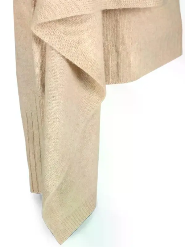 Attico Draped-detail Sweater