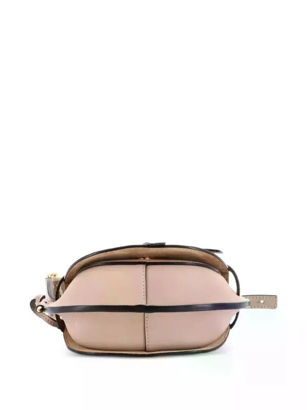 Loewe Gate Dual Shoulder Bag Leather Small - Neutrals