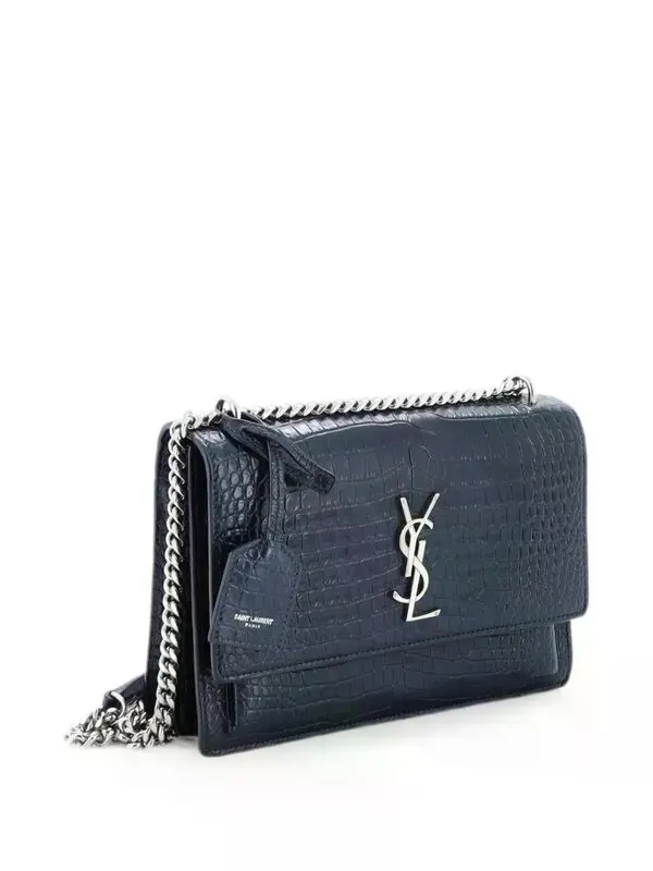 Saint Laurent Medium Sunset Bag - Blue