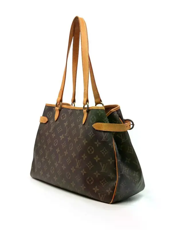LOUIS VUITTON Monogram Batignolles Horizontal Tote Bag - Brown