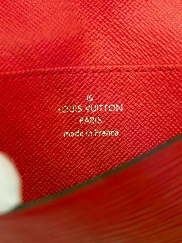 LOUIS VUITTON 2016 Epi Clefs Rabat Key Pouch Coin Pouch