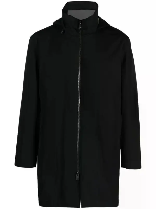 Brioni Hooded Cashmere-blend Parka Coat