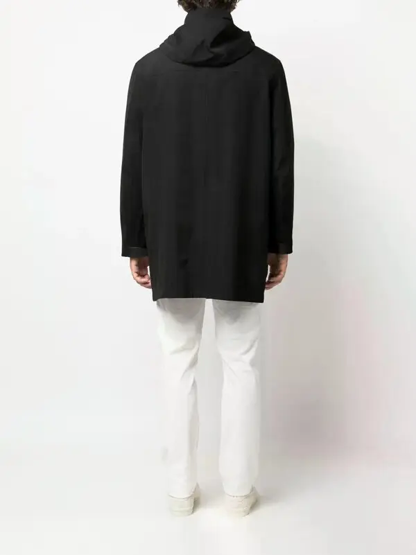 Brioni Hooded Cashmere-blend Parka Coat