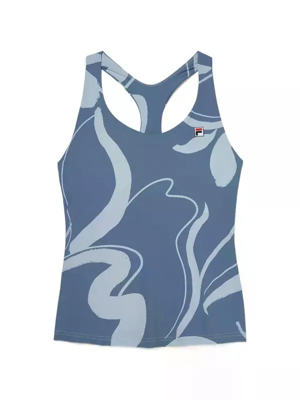 FILA Abstract Print Racerback Top