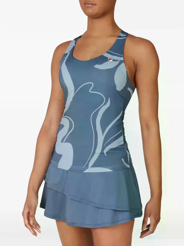 FILA Abstract Print Racerback Top