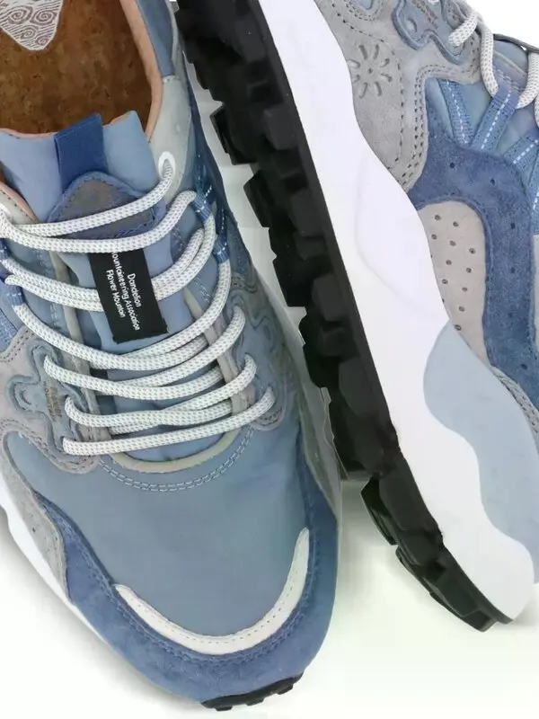 FLOWER MOUNTAIN Yamano 3 Lace-up Sneakers - Blue