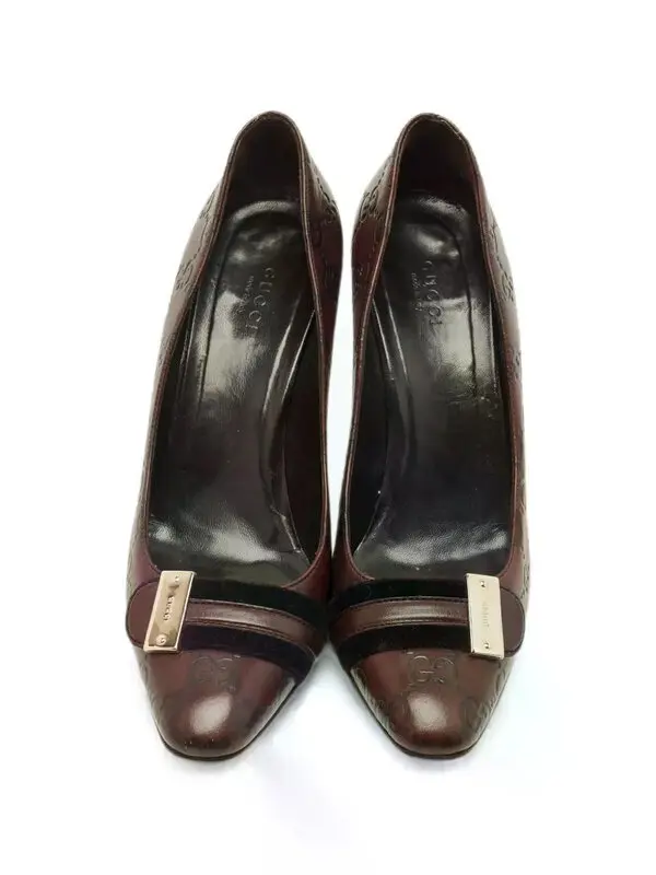 Gucci Guccissima Leather Pumps