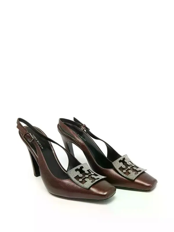 Tory Burch Embellished Slingback Pumps