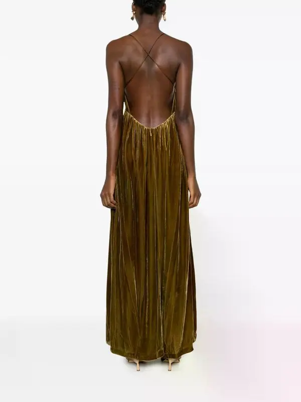 Zimmermann Sensory Velvet Maxi Dress