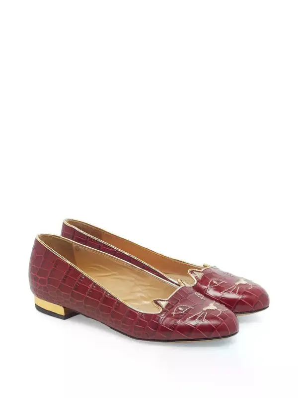 CHARLOTTE OLYMPIA Kitty Loafers