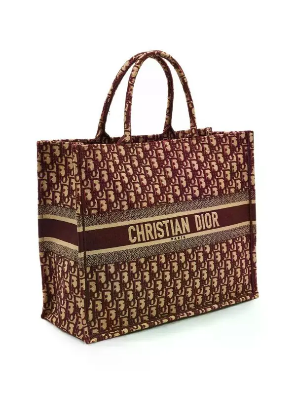 Dior Large Oblique Book Tote Bag