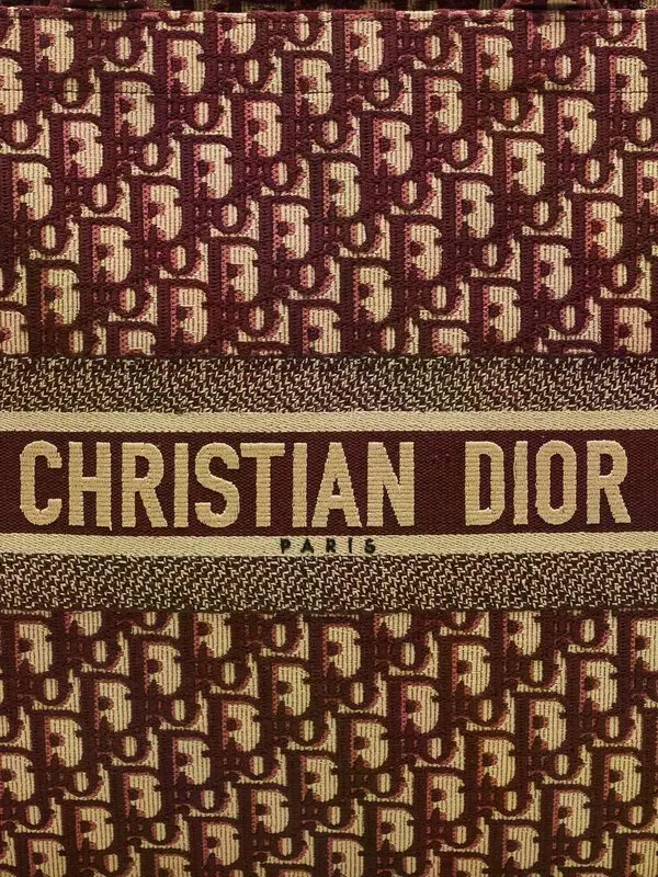 Dior Large Oblique Book Tote Bag