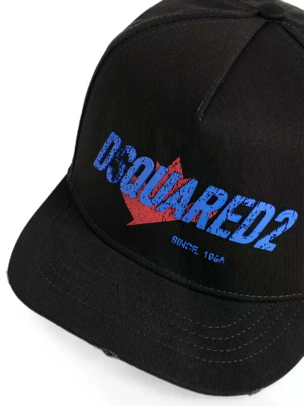 Dsquared2 Logo Embroidered Baseball Cap