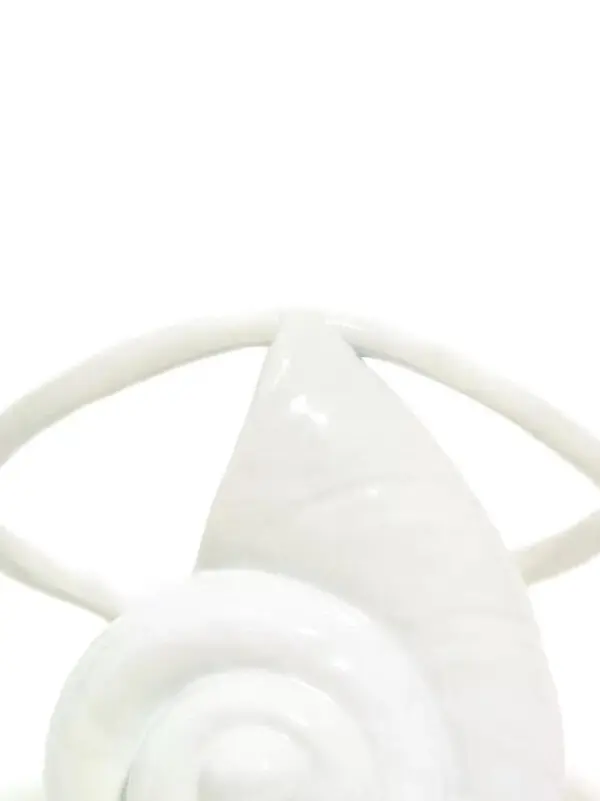 Bimba Y Lola Off-white Seashell Cuff Bracelet