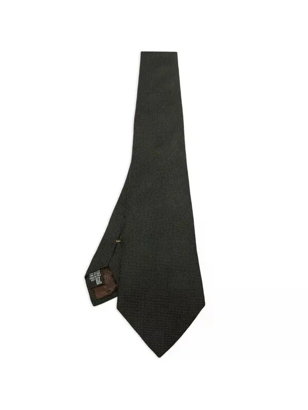 Giorgio Armani Patterned Silk Neck Tie