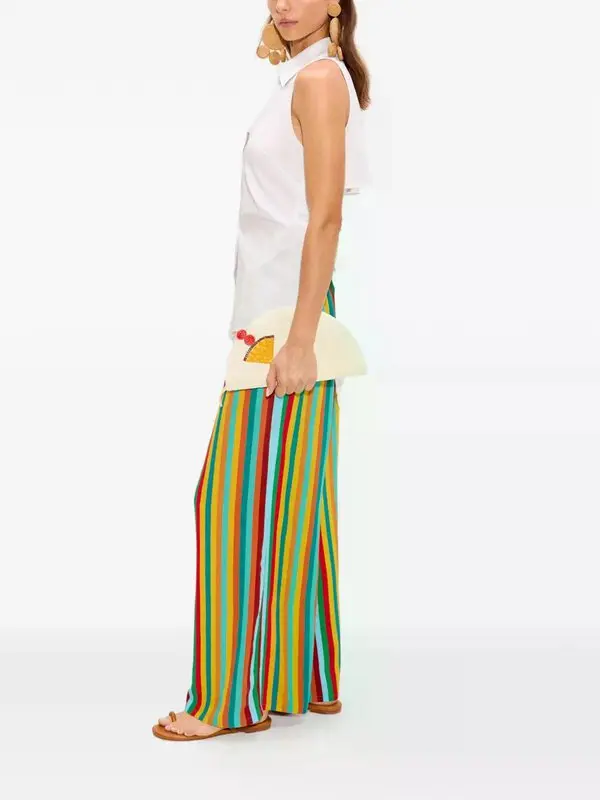SIMONMILLER Beaded Lune Clutch Bag