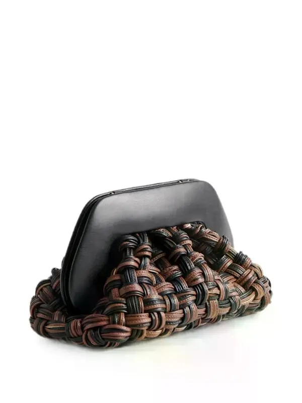 THEMOIRE Bios Woven Clutch Bag