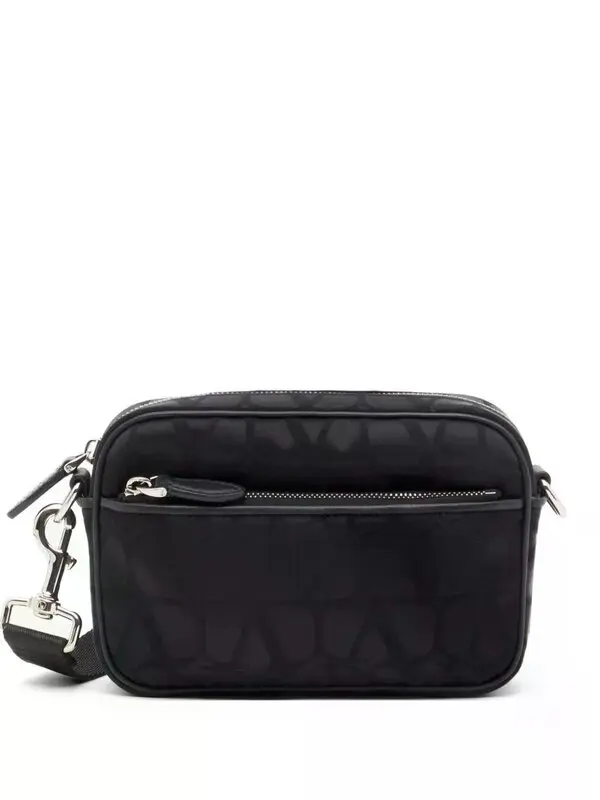 Valentino Garavani Toile Iconographe Crossbody Bag - Black
