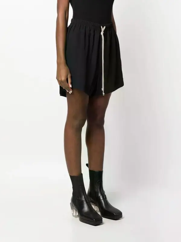 Rick Owens Wide-leg Drawstring Shorts