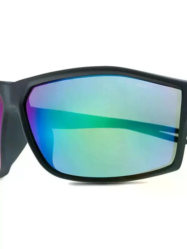 Nike Intersect Rectangle-frame Sunglasses - Black