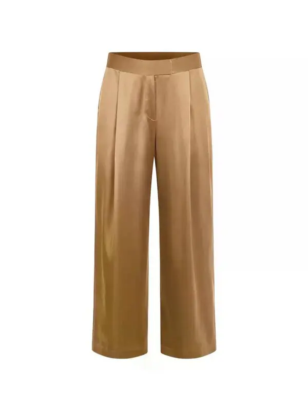 THE SEI Satin Finish Pleated Trousers