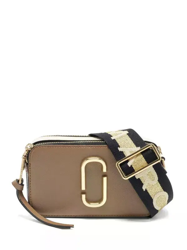 Marc Jacobs Snapshot Saffiano Leather Crossbody Bag - Brown