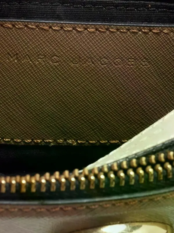 Marc Jacobs Snapshot Saffiano Leather Crossbody Bag - Brown