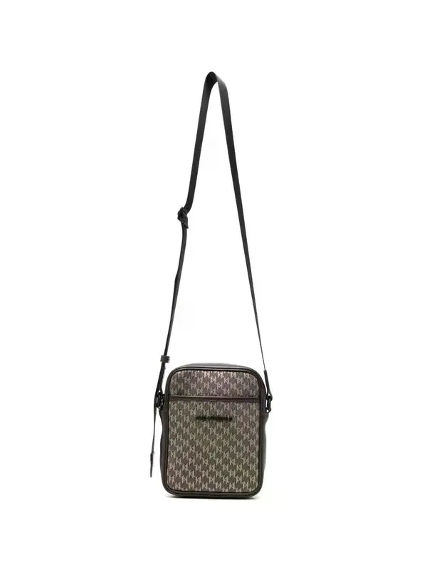 Karl Lagerfeld Monogram Messenger Bag - Neutrals
