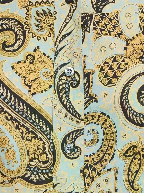 Etro Paisley Print Button-front Shirt