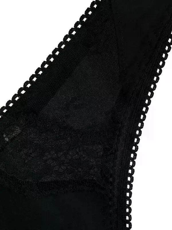 Stella McCartney Embroidered-edge Thong