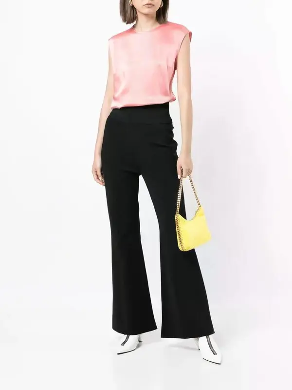 Stella McCartney High-waisted Flared-leg Trousers