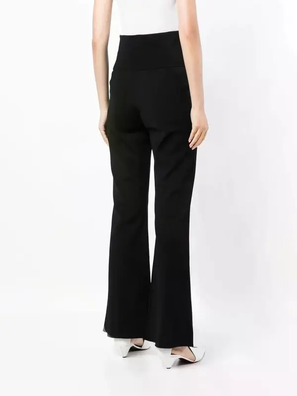 Stella McCartney High-waisted Flared-leg Trousers
