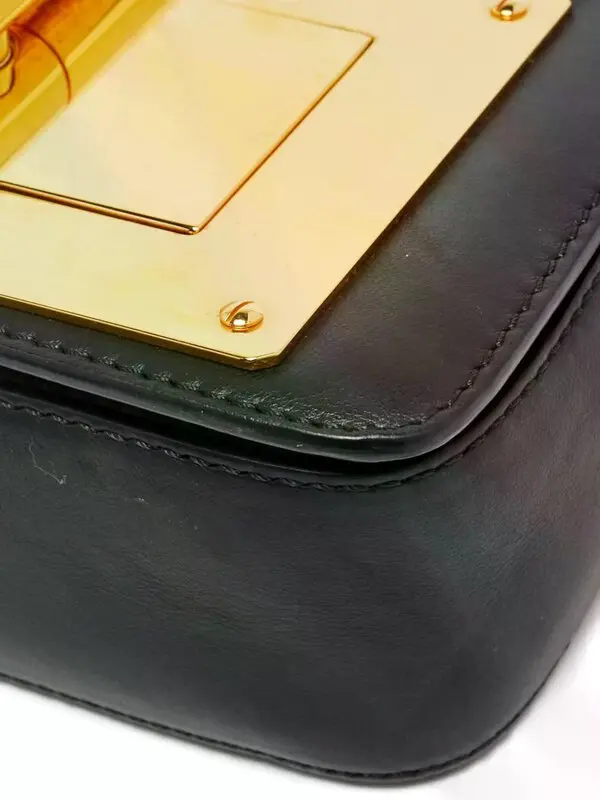 TOM FORD Natalia Turn-lock Cross Body Bag - Black