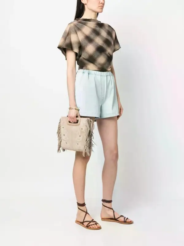 Maje Embellished Fringed Tote Bag