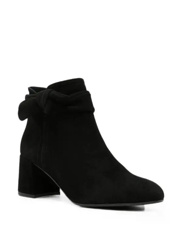 SERGIO MORETTI FIRENZE Bow Detail Ankle Boots