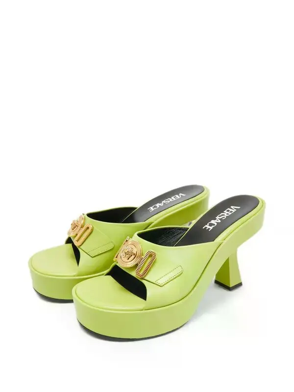 Versace Platform Sandals - Green