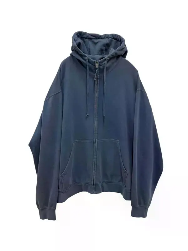 MAISON MARGIELA Zip-up Hoodie - Blue