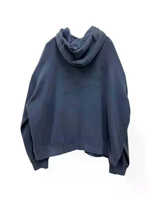 MAISON MARGIELA Zip-up Hoodie - Blue