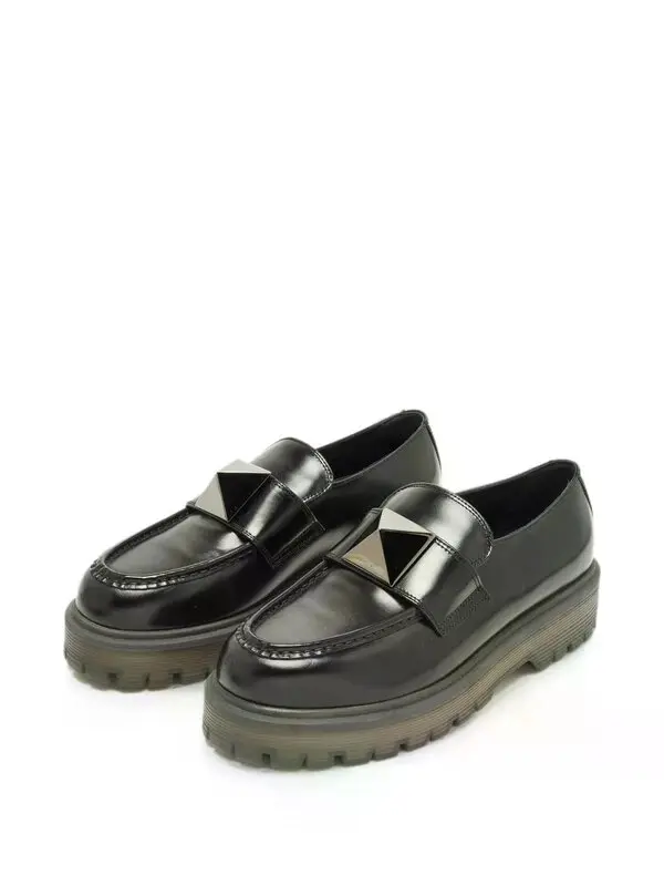 Valentino Garavani Rockstud Leather Loafers