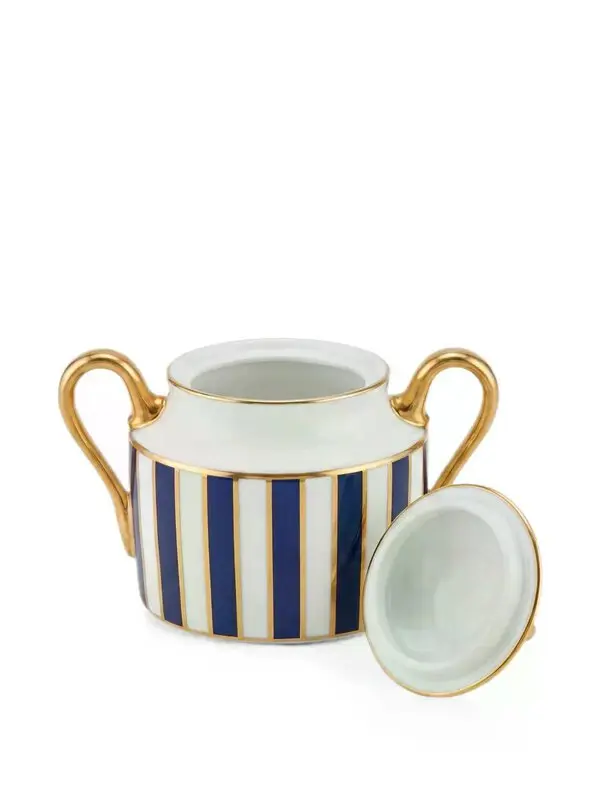 GINORI 1735 Impero Amadeus Striped Sugar Bowl