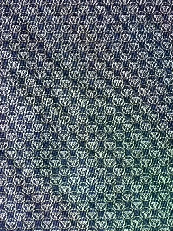 FERRAGAMO Silk Geometric Print Tie