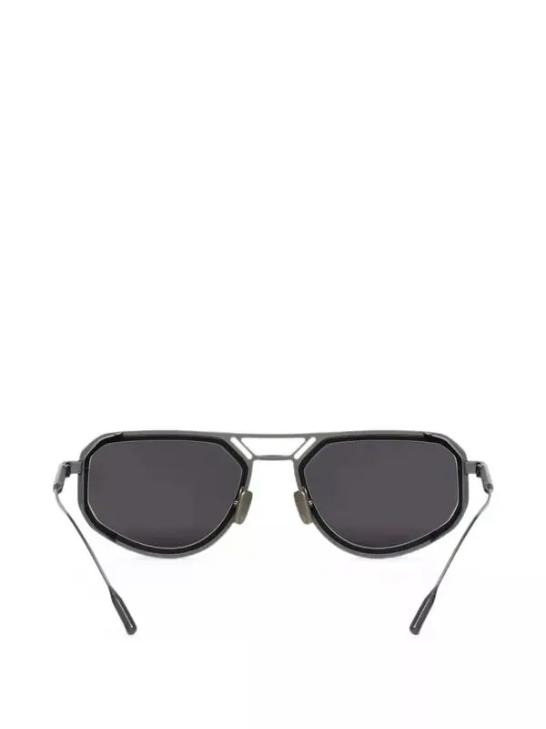 CAPOTE Geometric Frame Sunglasses