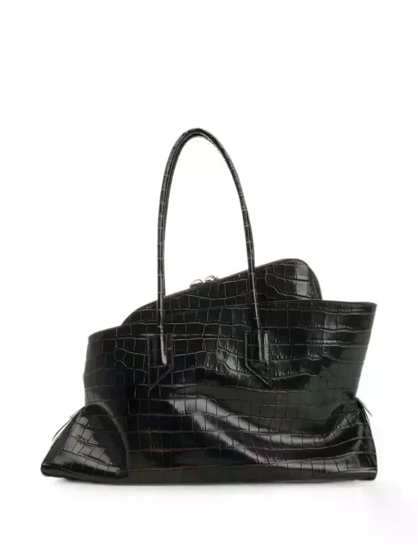 Attico Medium La Passeggiata Shoulder Bag - Brown