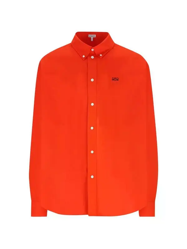 Loewe Logo-embroidered Button-down Shirt