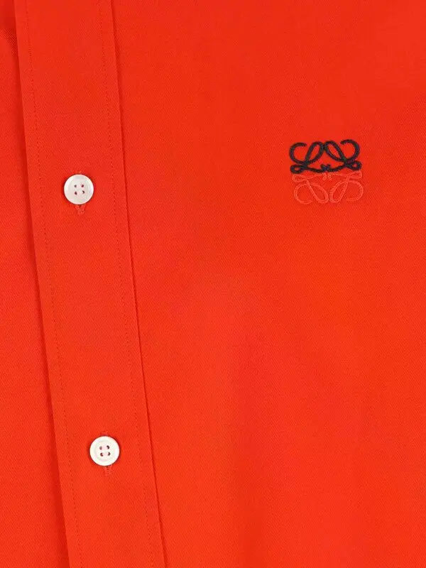 Loewe Logo-embroidered Button-down Shirt