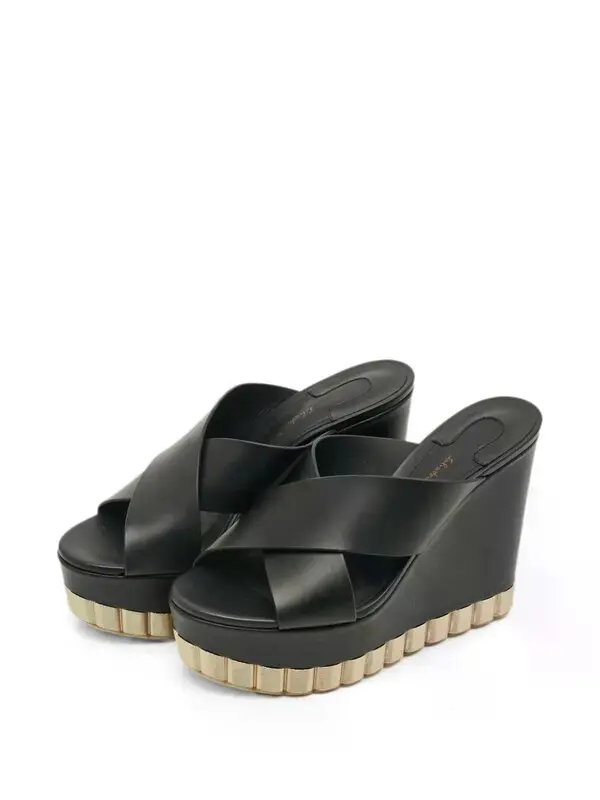 FERRAGAMO Nicosia Wedge Sandals