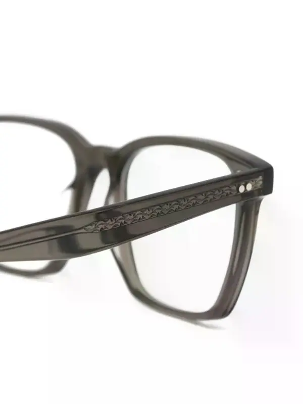Oliver Spencer Maslow Rectangle-frame Glasses